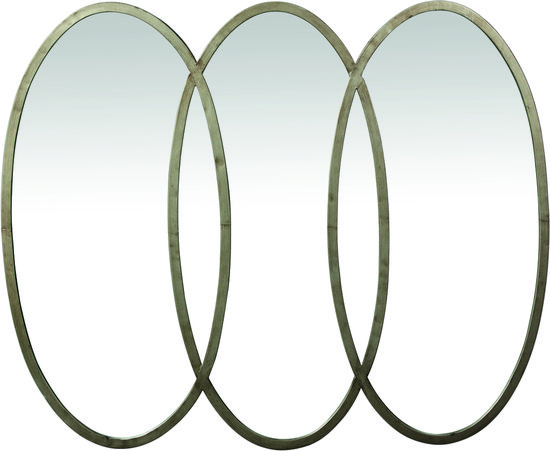 Lilly oval mirror