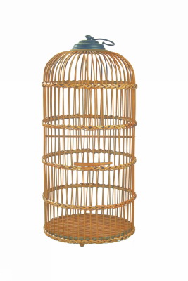 Bamboo bird cage