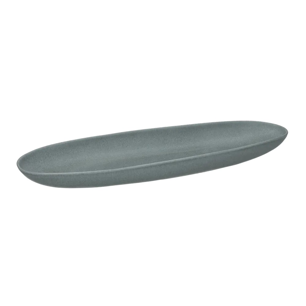 Platter Galet grey/blue