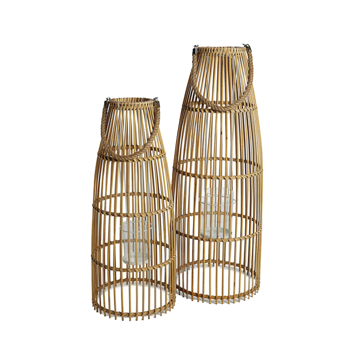 Set/2 lanterns Bamboo