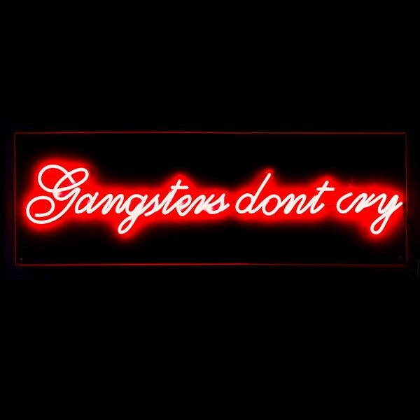 Gangsters Neon Wall Light