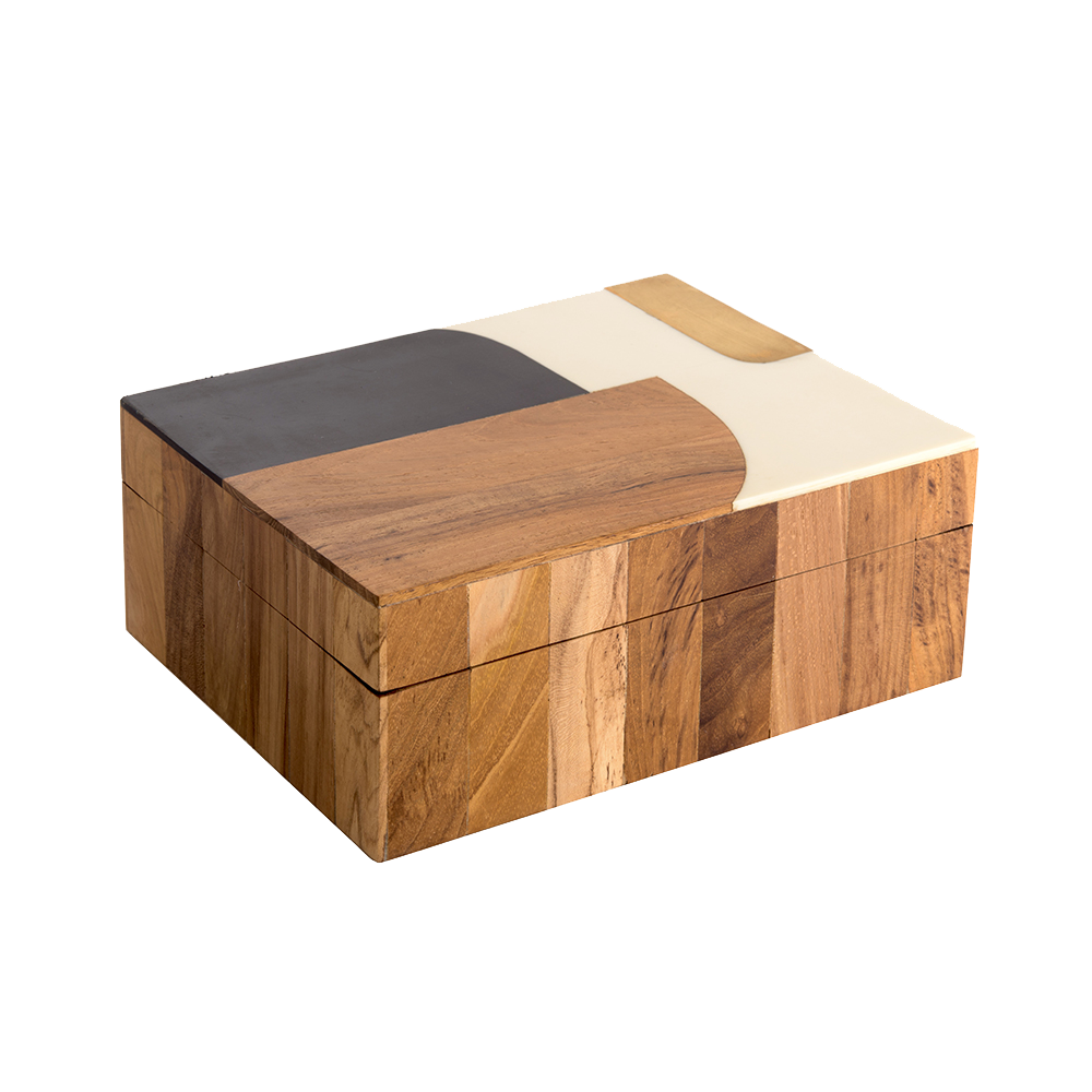 Box Abstraite ivory M