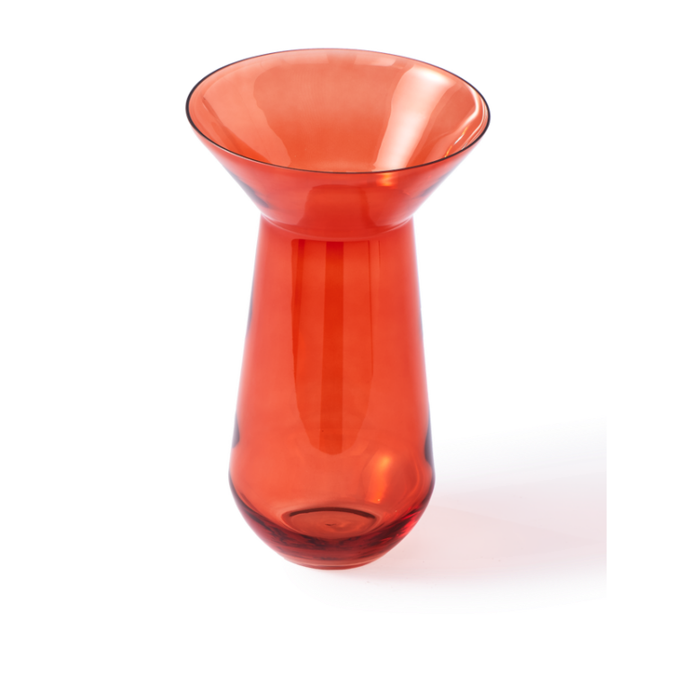 Vase Long Neck Orange - Interni Store