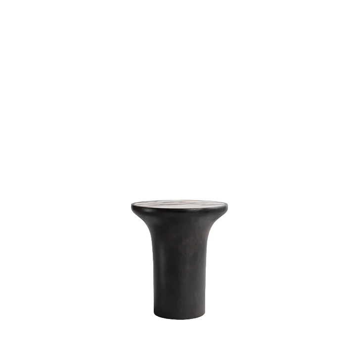 Side Table Trumpet Tall - Calacatta - Interni Store