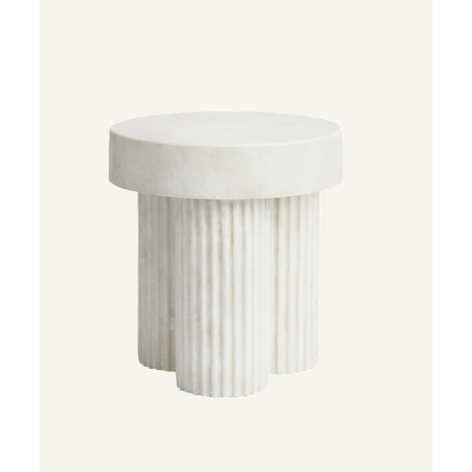 Side Table Gear Chalk - Interni Store