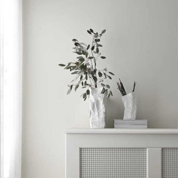 Kami Vase Medio, Bone White - Interni Store