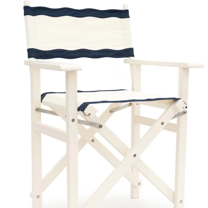 Director Chair Riviera White - Interni Store