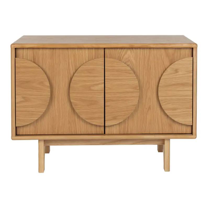 Groove Sideboard 2 Doors - Natural Oak, 82x40xH58 - Interni Store
