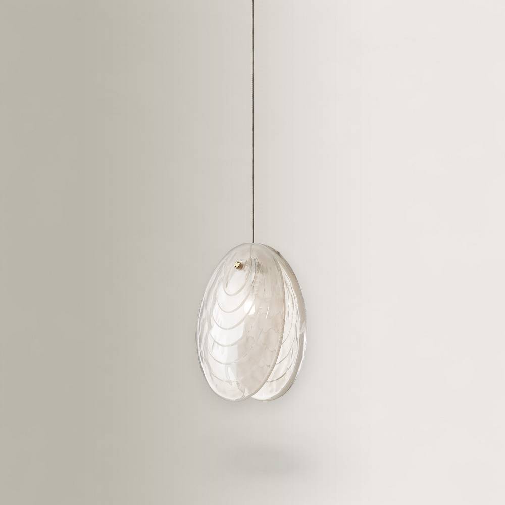 Mussels Pendant Lamp – Alabaster Glass - Interni Store